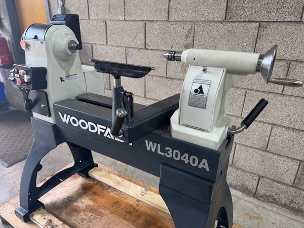Ex demo used Woodfast WL3040 wood turning lathe - Calderbrook